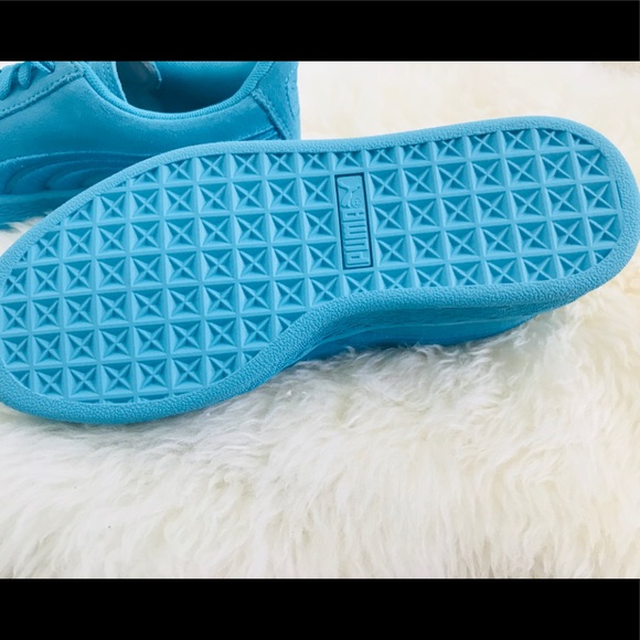 Puma | Shoes | New Girls Puma Suede Classic Badge Shoesblue | Poshmark